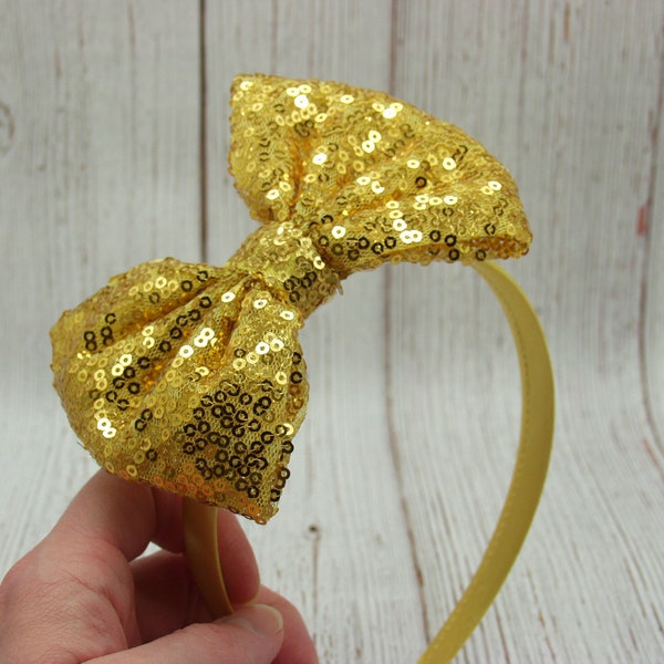 Sequin Headband - Etsy