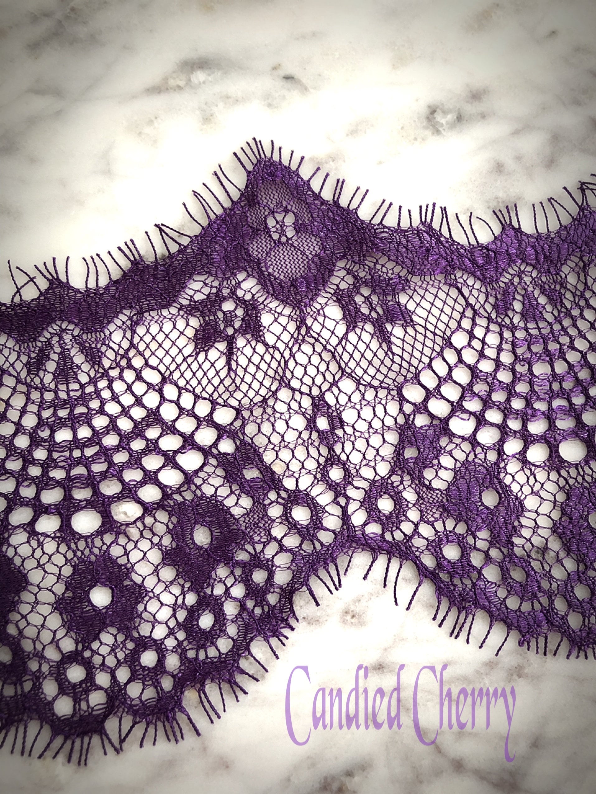 Violet Purple Lace Mask Veil-mysterious Masquerade Party Fetes - Etsy