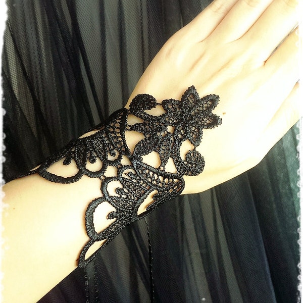 Lace Cuff Bracelet - Etsy