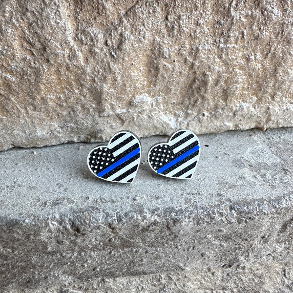 Police Earrings - Etsy