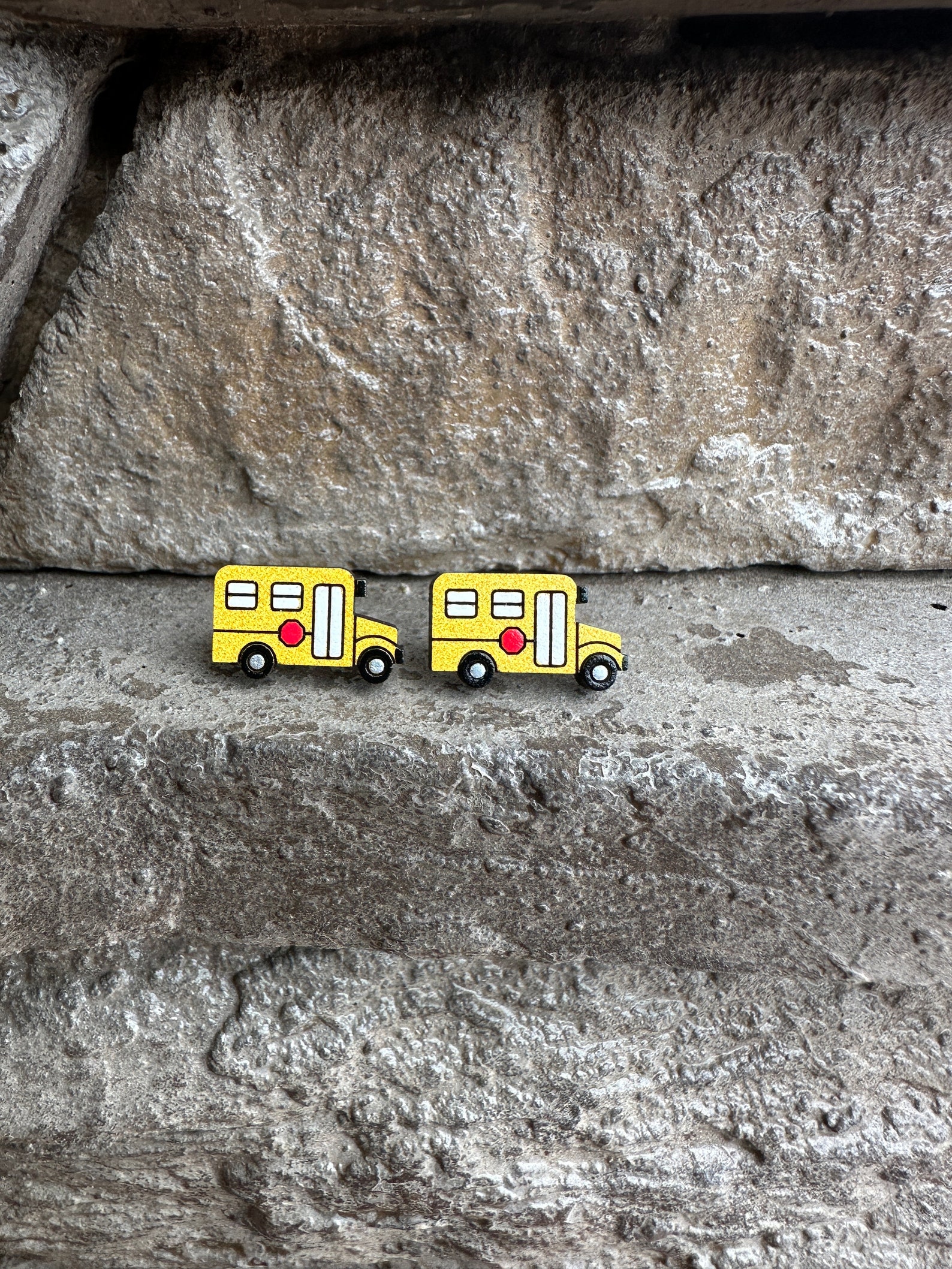 School Bus Earrings, Teacher Earrings, Back to School Gift, Bus Driver ...