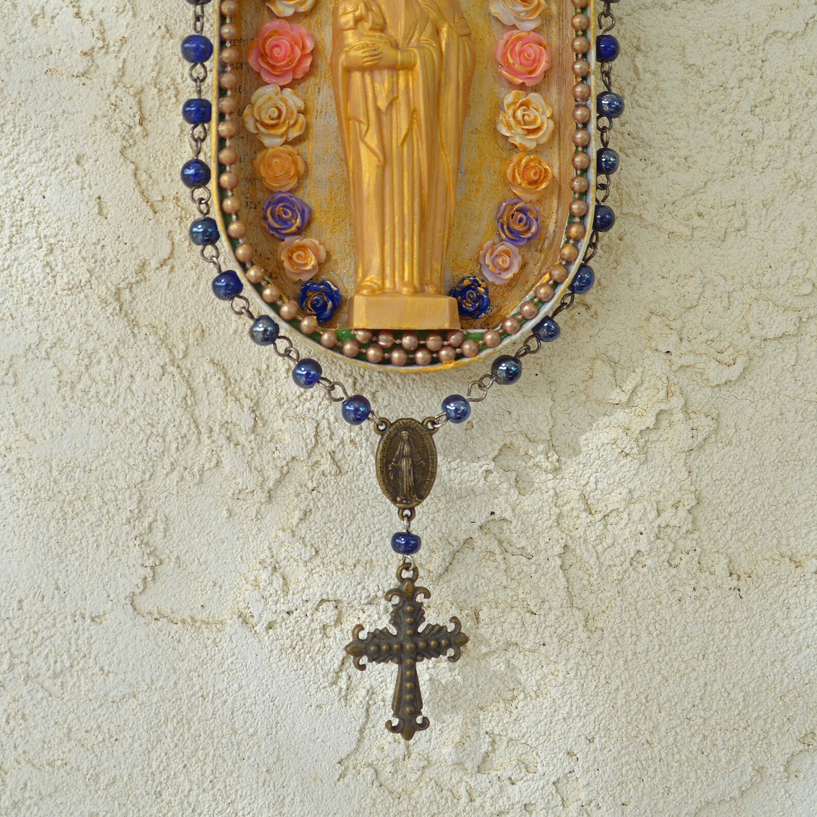 Holy Family Shrine Wall Hung Altar | Etsy