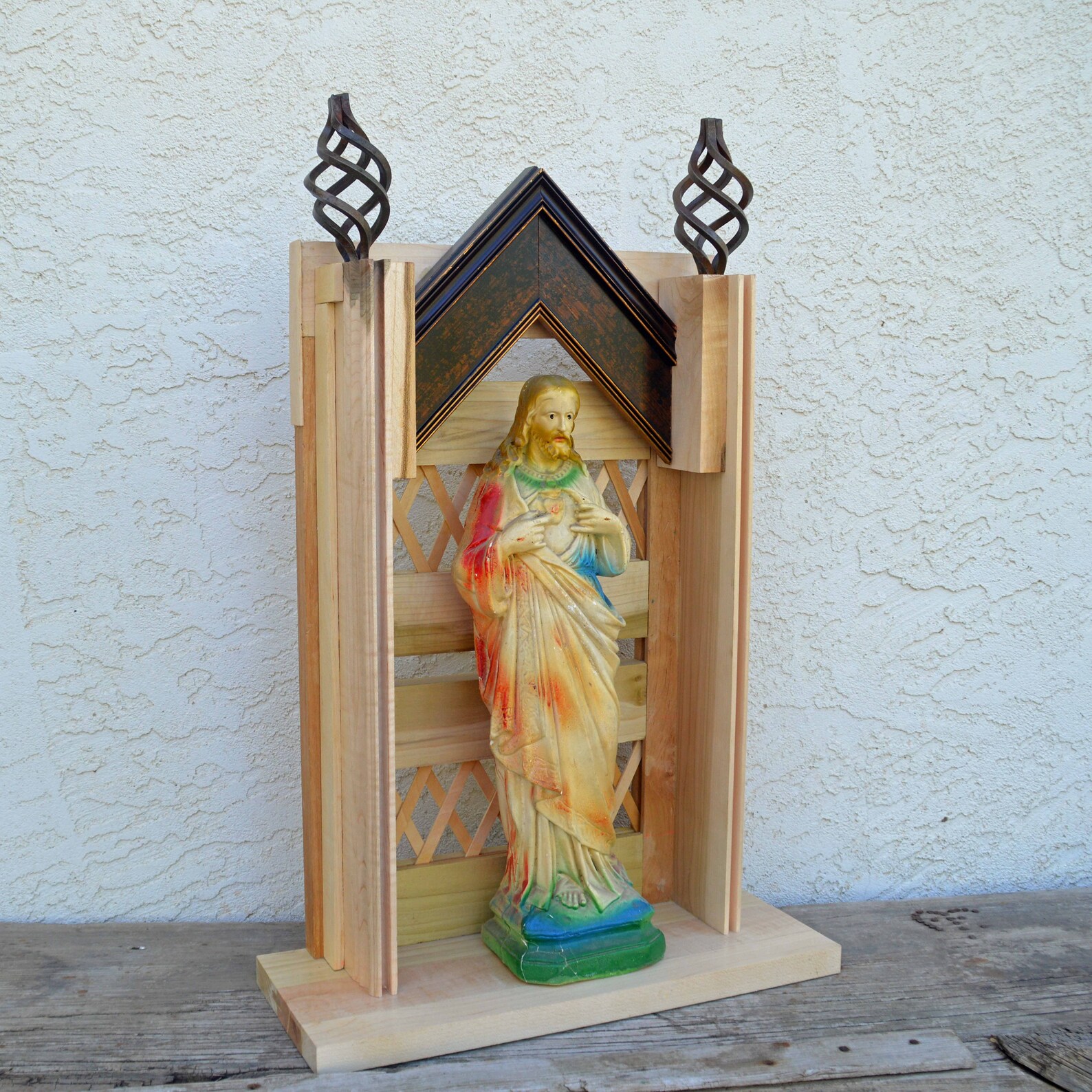 Shrine Nicho Altar Jesus Home Altar Prayer Station - Etsy