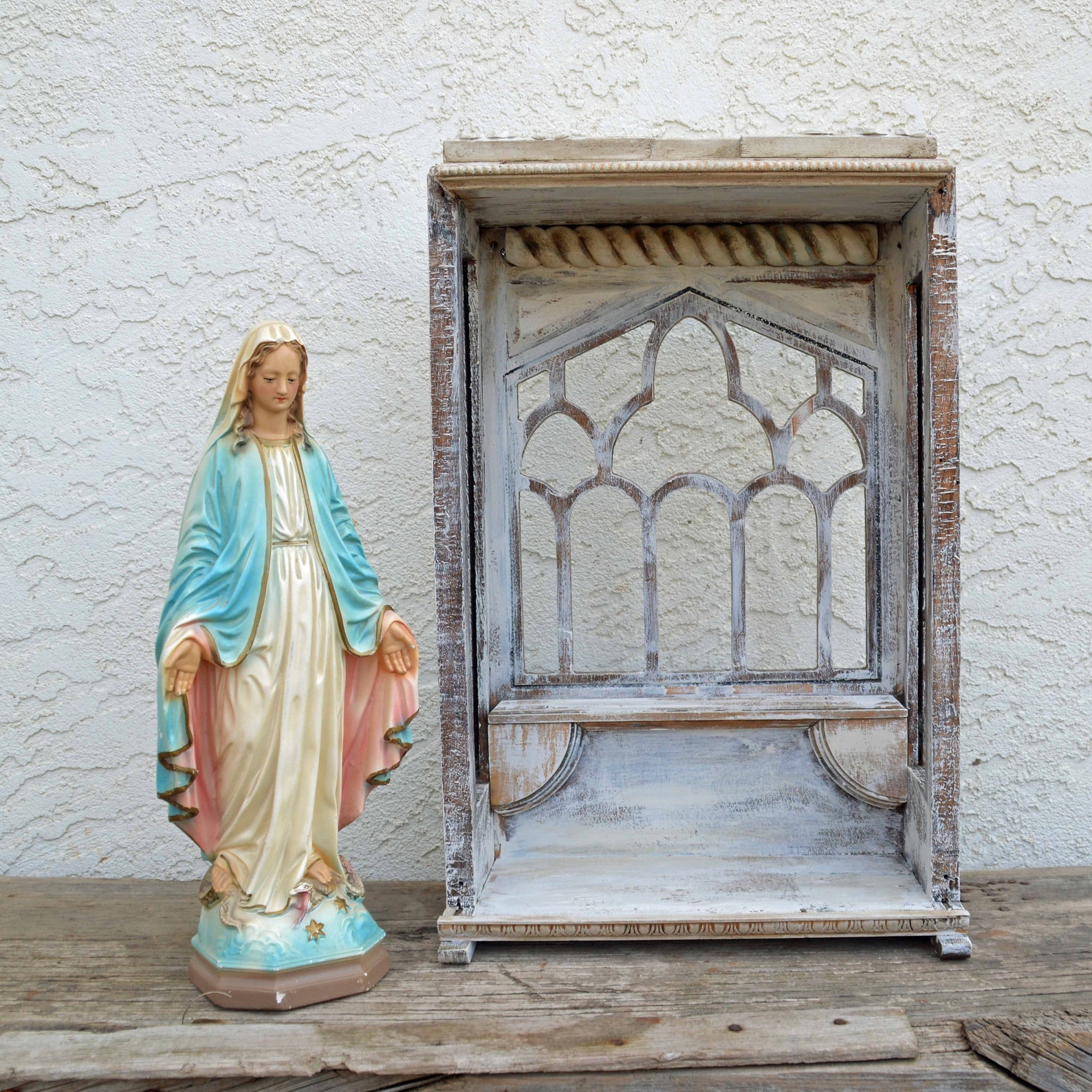 Shrine Nicho Altar Prayer Box Home Altar Our Lady of Grace - Etsy