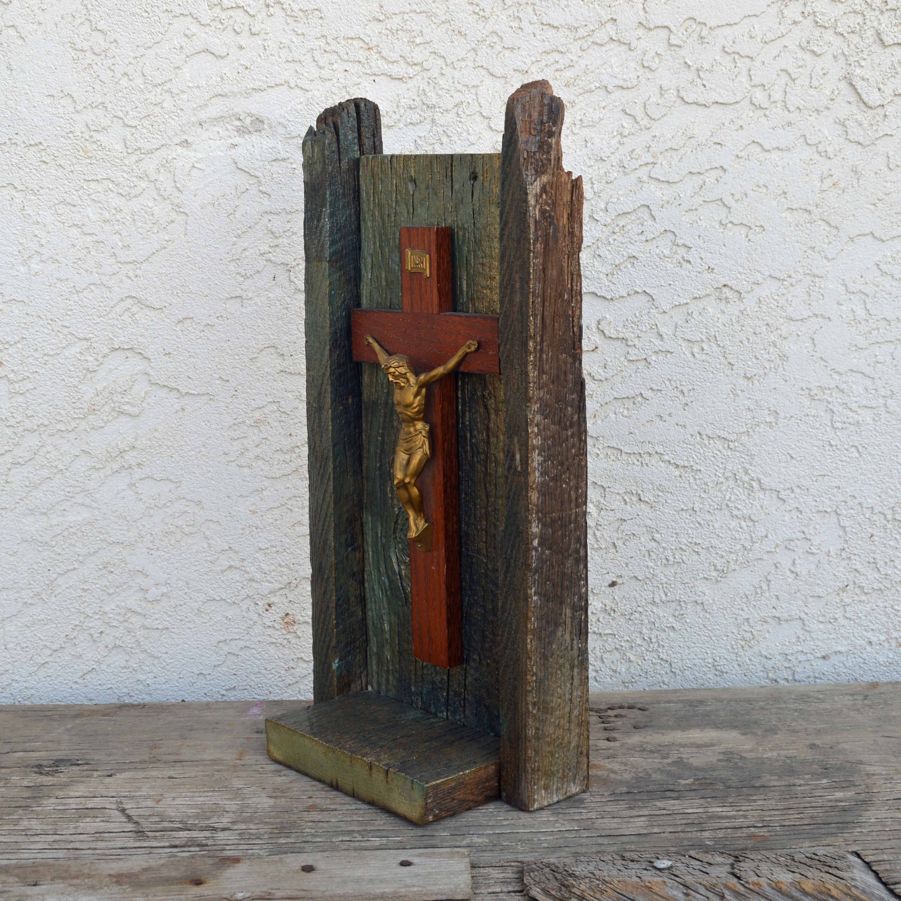 Shrine Nicho Altar Crucifix Jesus Home Altar Prayer Station - Etsy