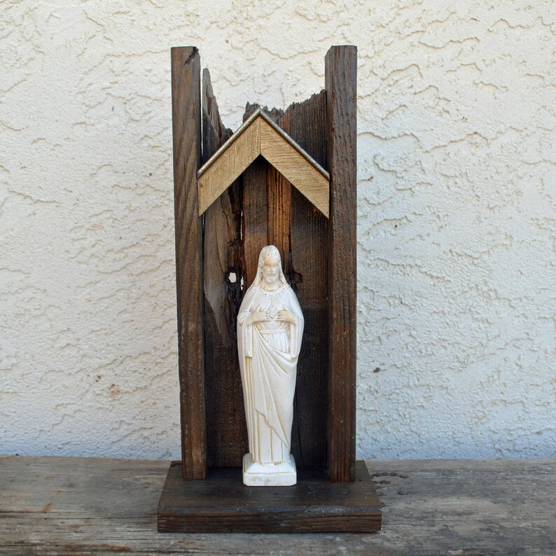 Shrine Nicho Altar Prayer Box Home Altar Jesus of the Sacred - Etsy