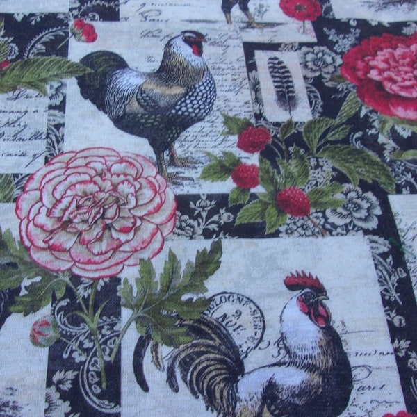 Red Rooster Fabrics - Etsy
