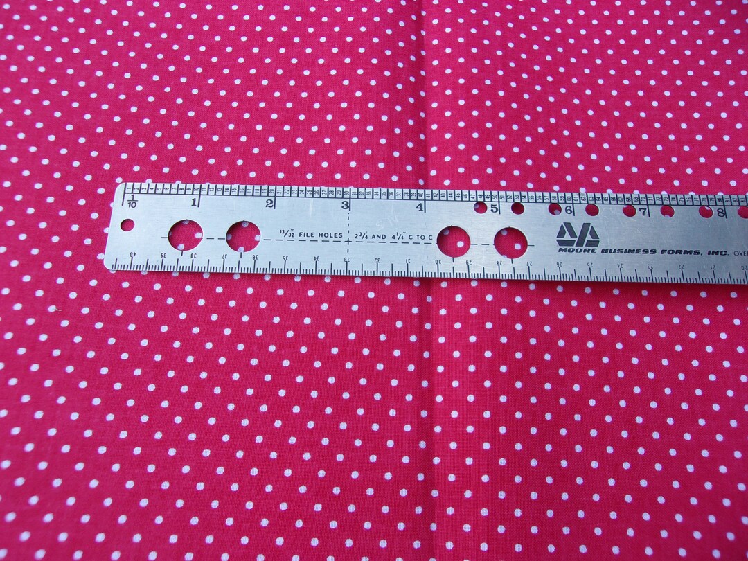 Red and White Polka Dot Fabric Fabric Traditions Quilting or Sewing ...