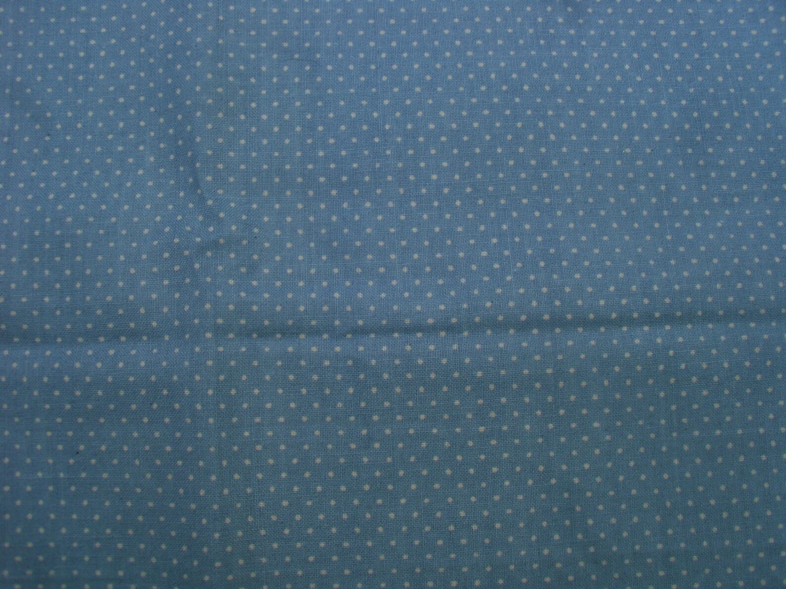 Medium to Light Blue Pin Dot / Quilting Fabric / Sewing Fabric - Etsy