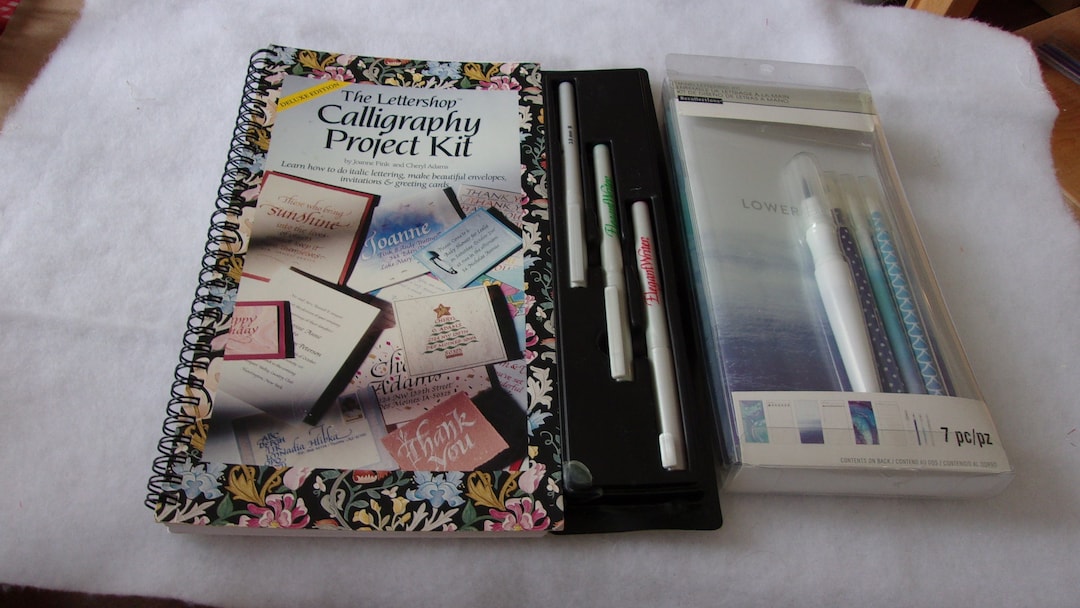 Calligraphy and Hand Lettering Kit Two Different Kits Recollections ...
