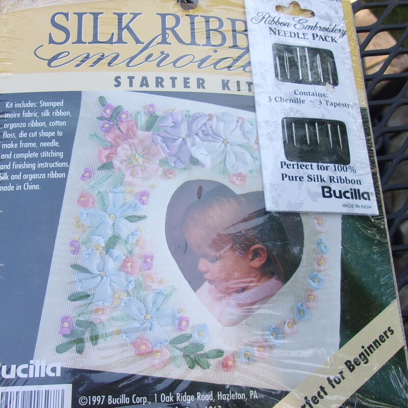 Silk Ribbon Embroidery Kits - Etsy