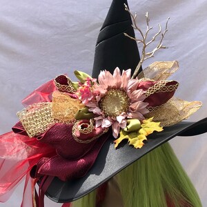 Pink Flower Witch Mace Halloweens Bruja - Etsy