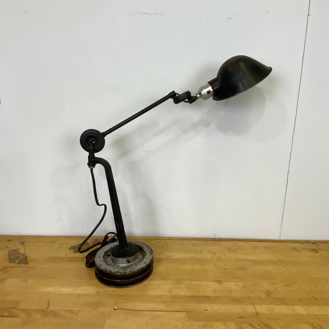 Vintage Industrial Edon Desk Lamp - Etsy