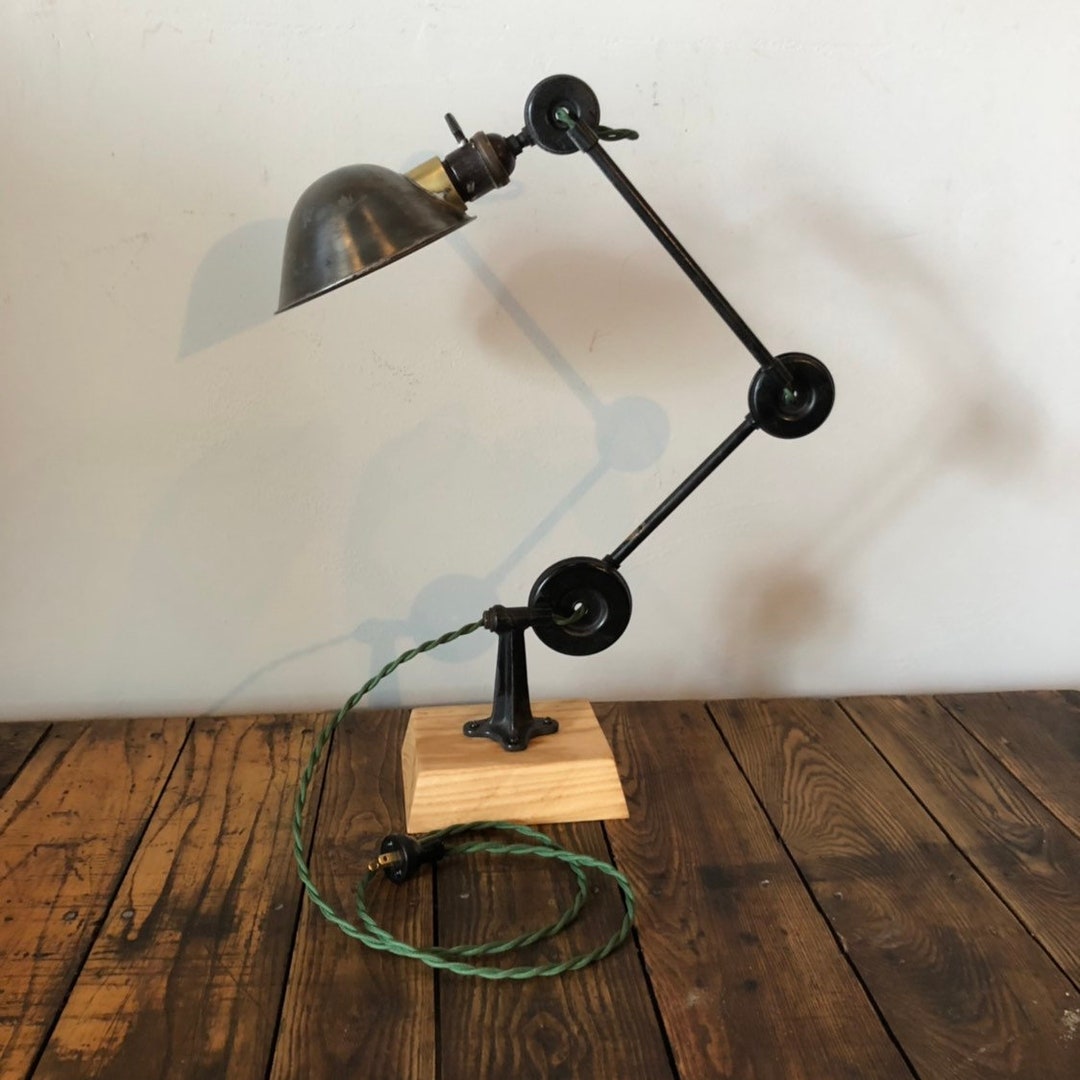 Vintage Industrial Edon Desk Lamp - Etsy