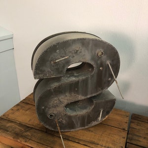 Vintage Store Marquee Letters 15" High - Various Letters Available - Etsy