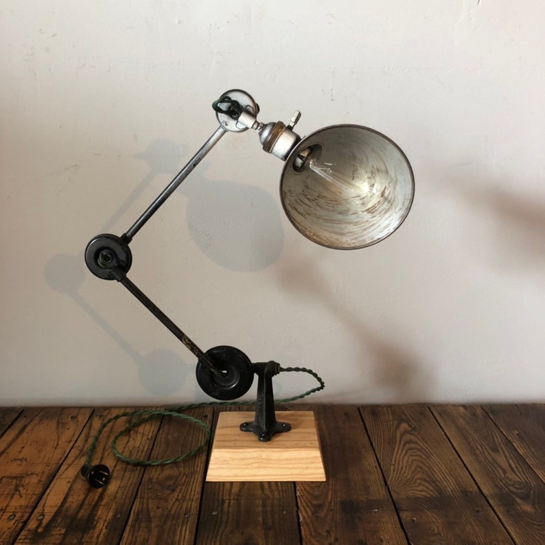 Vintage Industrial Edon Desk Lamp - Etsy