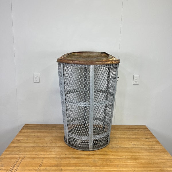 Wire Trash Can - Etsy