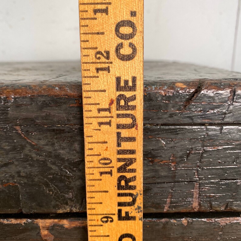 Large Antique Pine Chippy Paint Carpenters Chest | Etsy