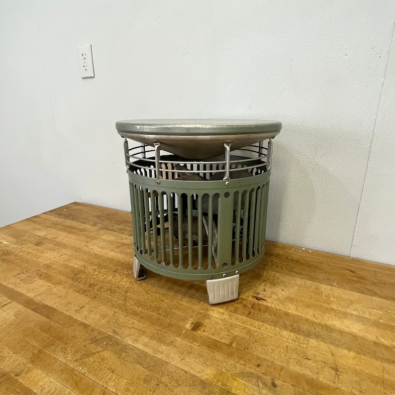 Mid Century Modern Machine Age Rex Cole Hassock Fan 14” - Etsy