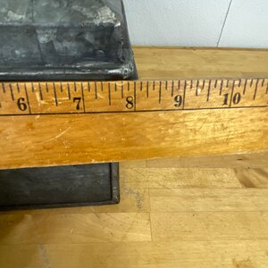 Vintage Industrial Unusual Tool Box Great Patina - Etsy