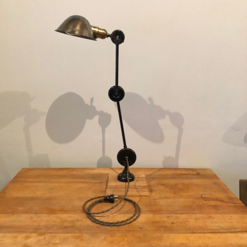 Vintage Industrial Edon Desk Lamp - Etsy