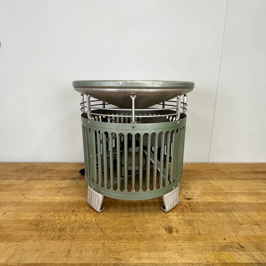 Mid Century Modern Machine Age Rex Cole Hassock Fan 14” - Etsy