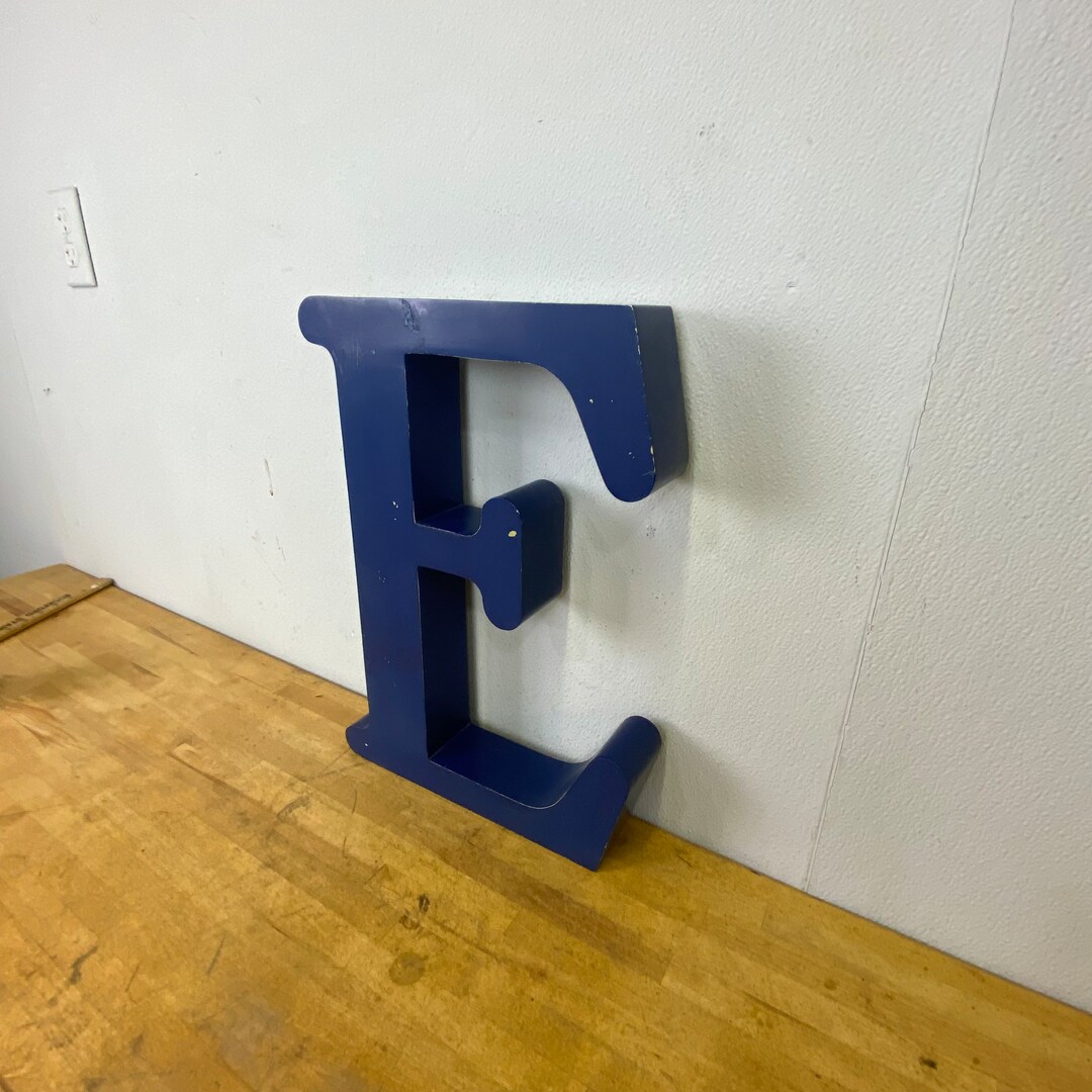 Vintage Aluminum Store Letters. Assorted Letters and Sizes Available ...