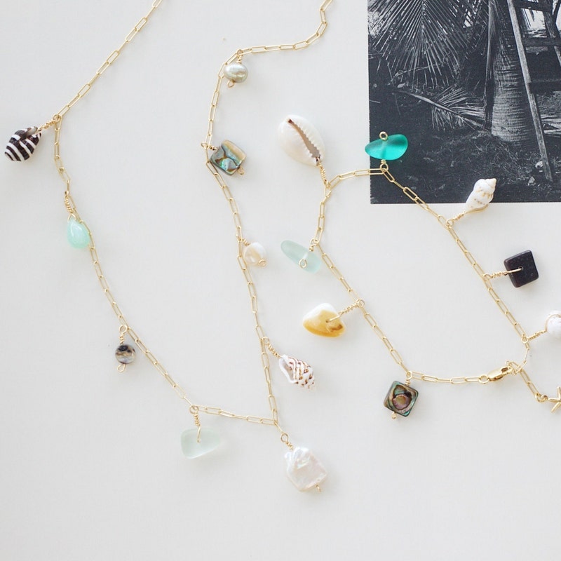Beachy Necklace - Etsy