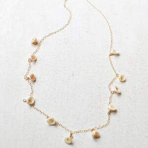 Puka Shell Choker, Puka Shell Necklace Gold, Dangling Shell Choker - Etsy
