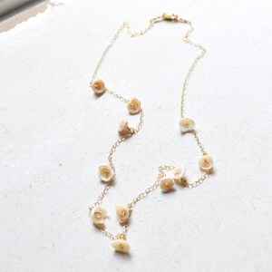 Puka Shell Choker, Puka Shell Necklace Gold, Dangling Shell Choker - Etsy