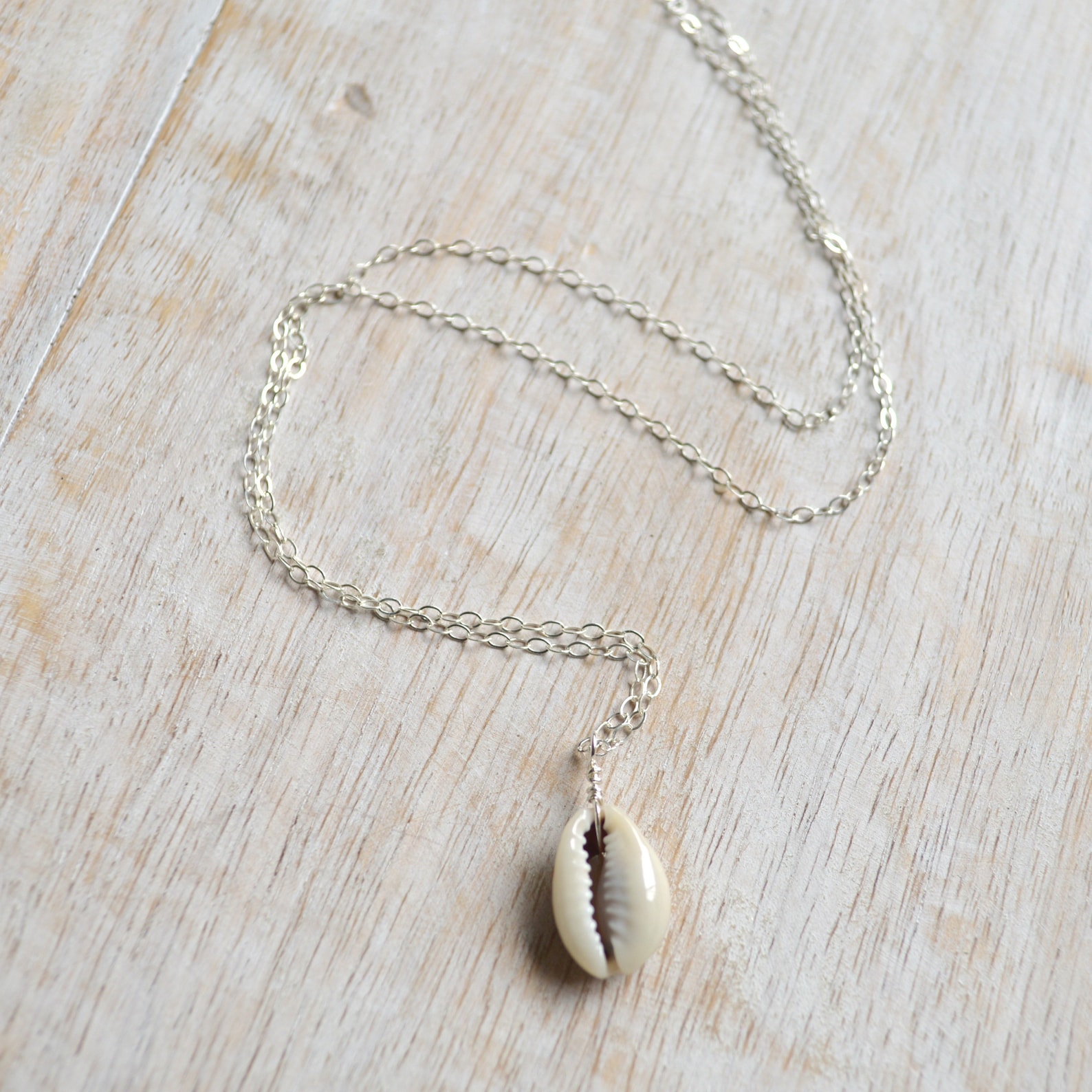 Cowrie Shell Necklace Cowrie Pendant Single Shell Necklace - Etsy