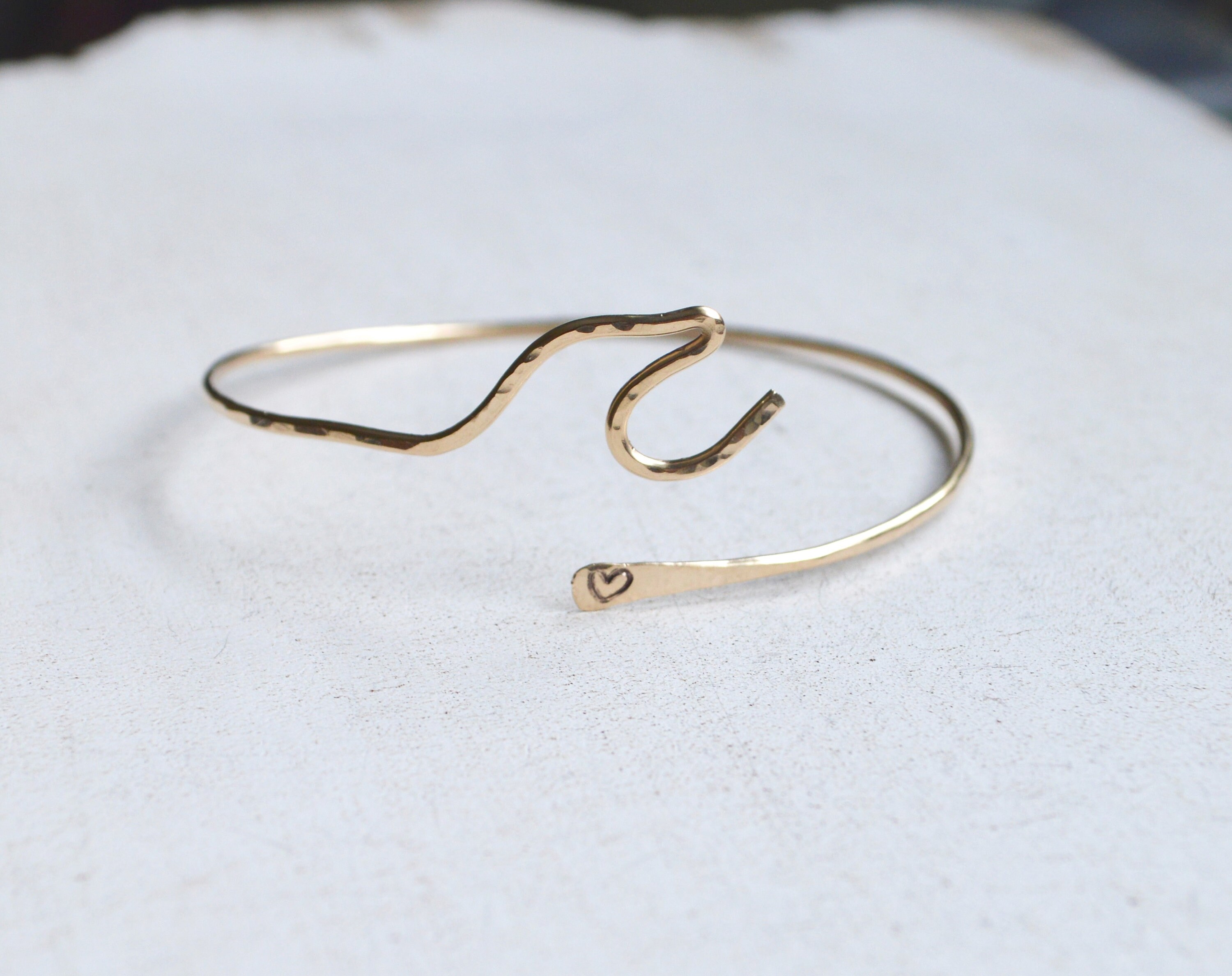 Wraparound Wave Bracelet Cuff Bracelet Wrap Bracelet | Etsy