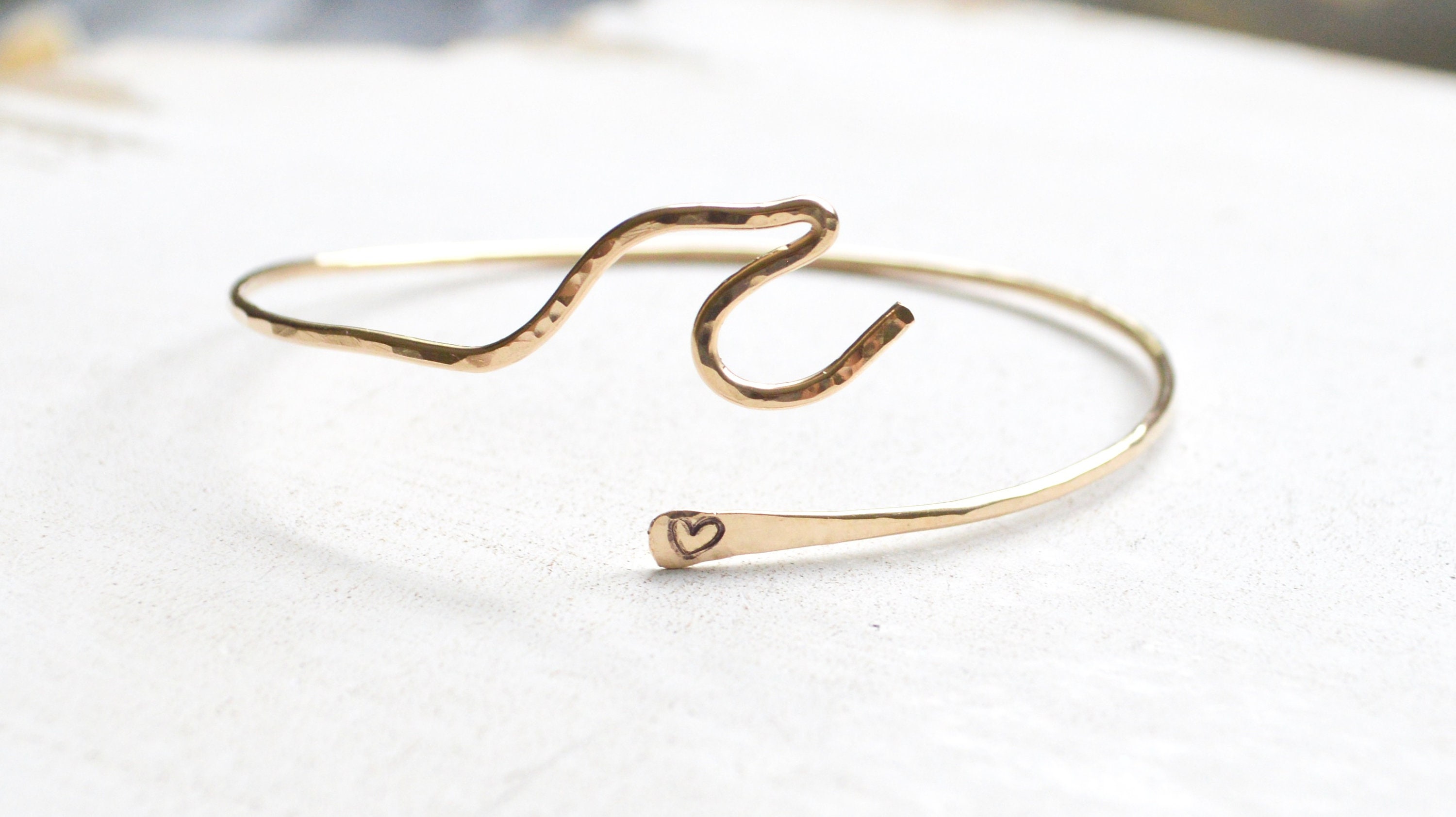 Wraparound Wave Bracelet Cuff Bracelet Wrap Bracelet | Etsy