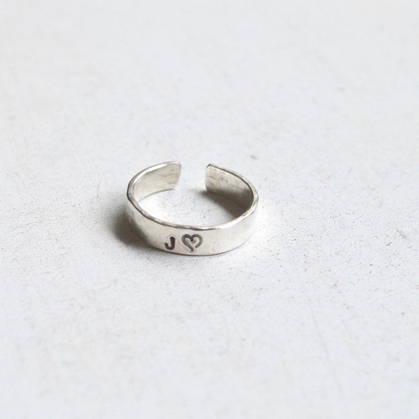 Custom Stamped Ring - Etsy