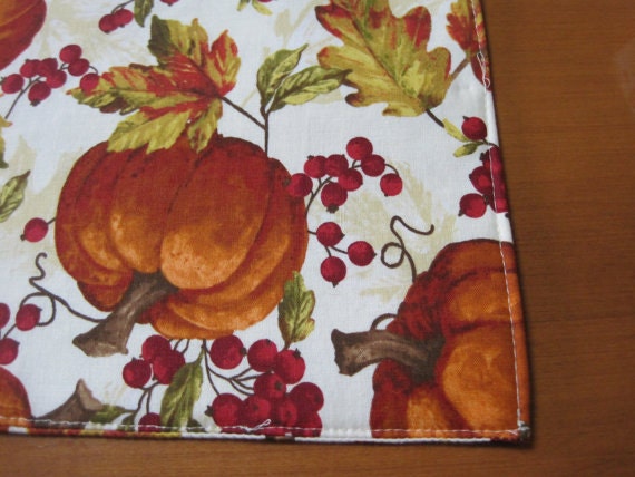 Place mat Quilted Place mat Thanksgiving Place mat Fall | Etsy