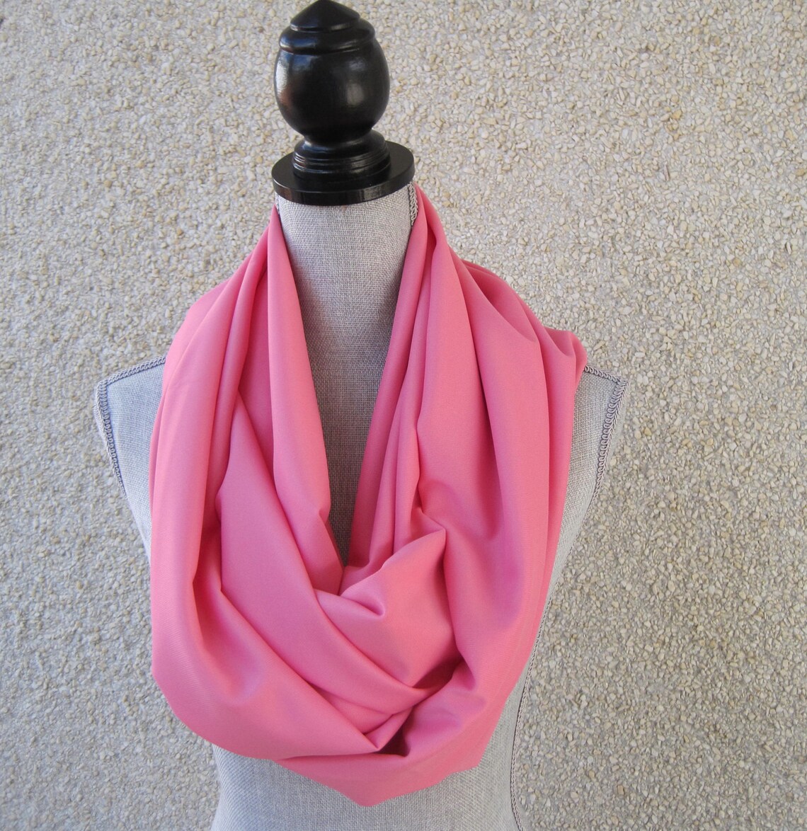 Bufanda infinita rosa bufanda rosa bubblegum bufanda rosa - Etsy España