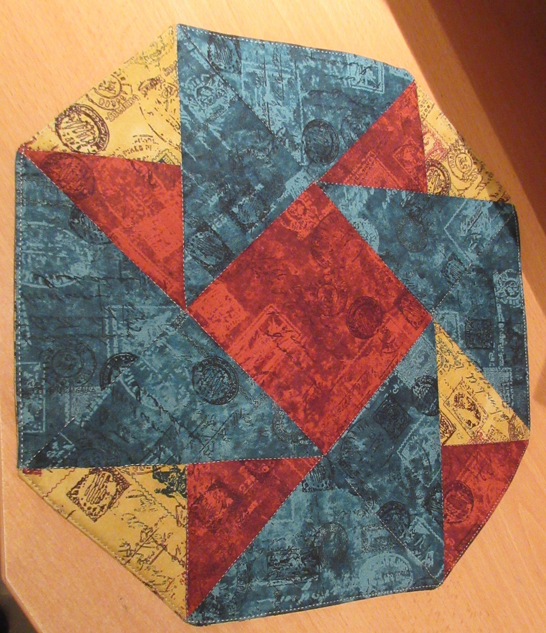 Table Topper, Table Runner, Table Centerpiece, Centerpiece, Geometric ...