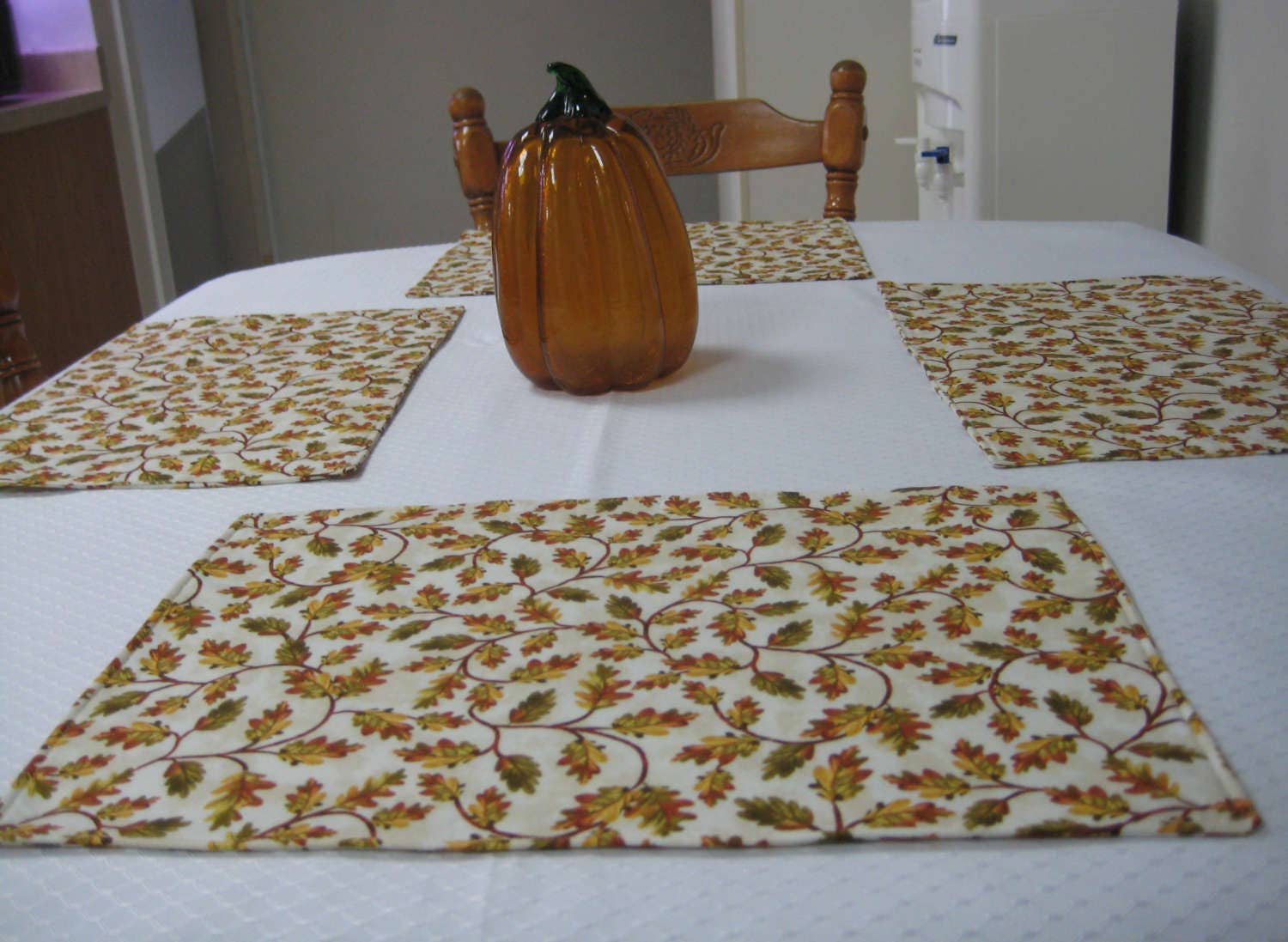 Place Mats, Place Mat, Quilted Place Mat, Padded Place Mat, Reversible ...