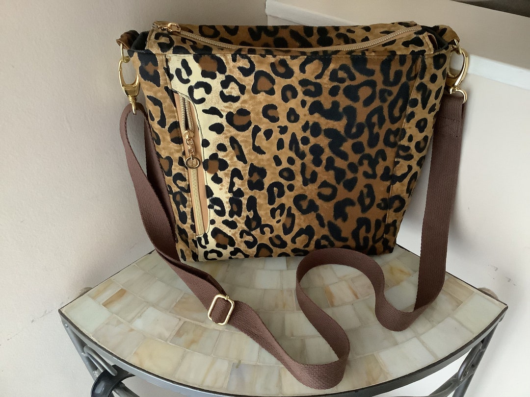 Crossbody Bag, Concealed Carry Bag, Concealed Weapon Bag, Leopard Print ...