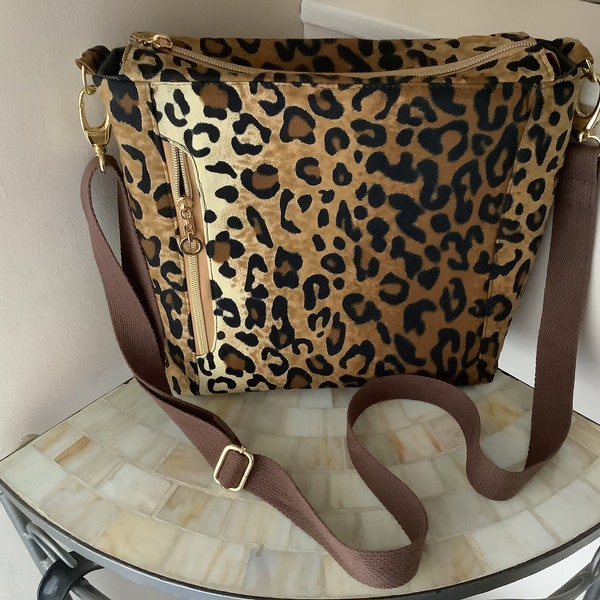 Leopard Print Bag - Etsy