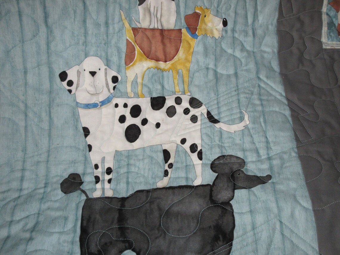 Throw Quilt Lap Quilt Dog Quilt Canine Quilt. Wheelchair - Etsy