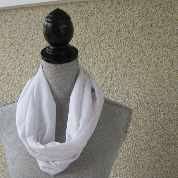 White Cotton Scarf - Etsy