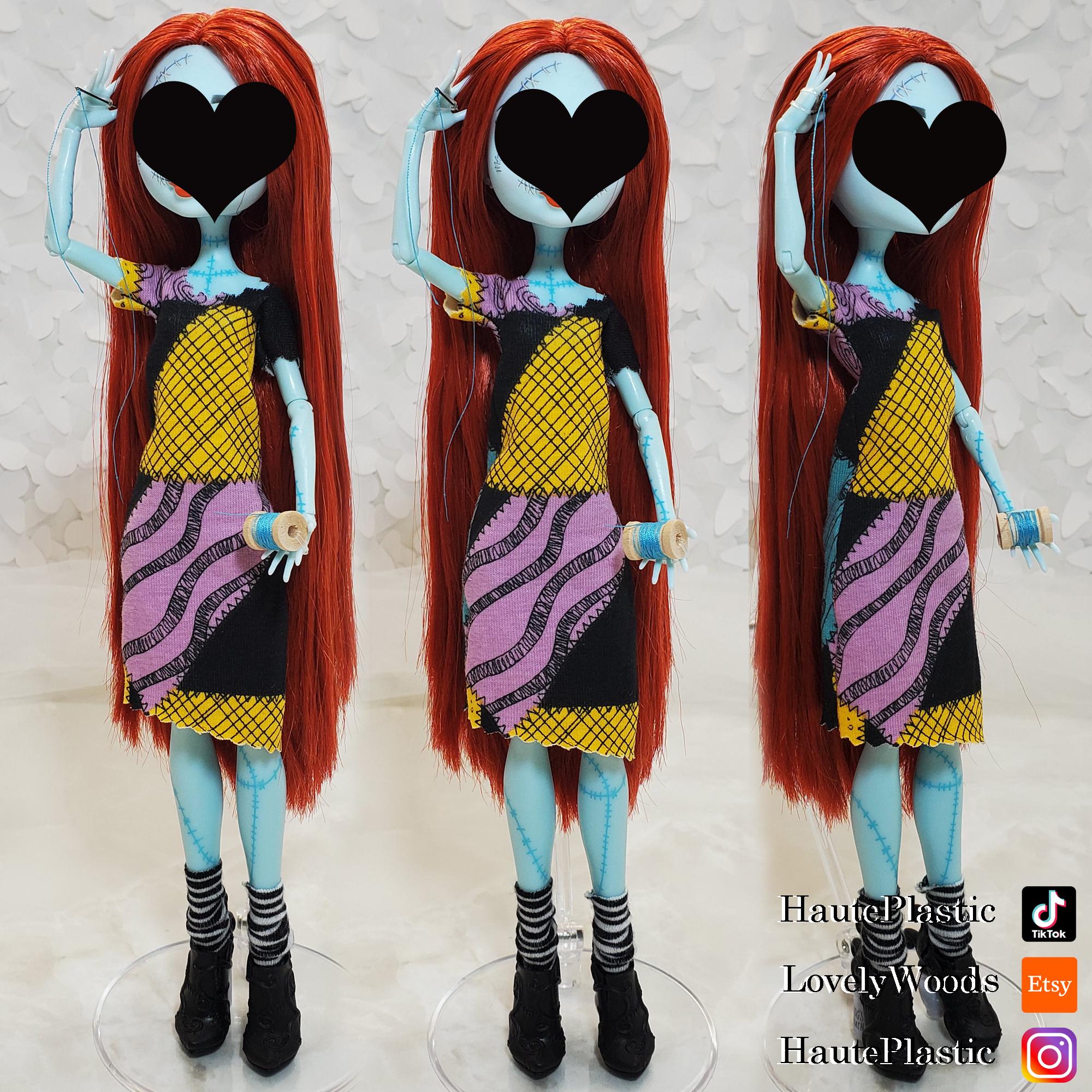 Sally Ragdoll Classic Dress Monster Witch Halloween High Fashion Doll ...