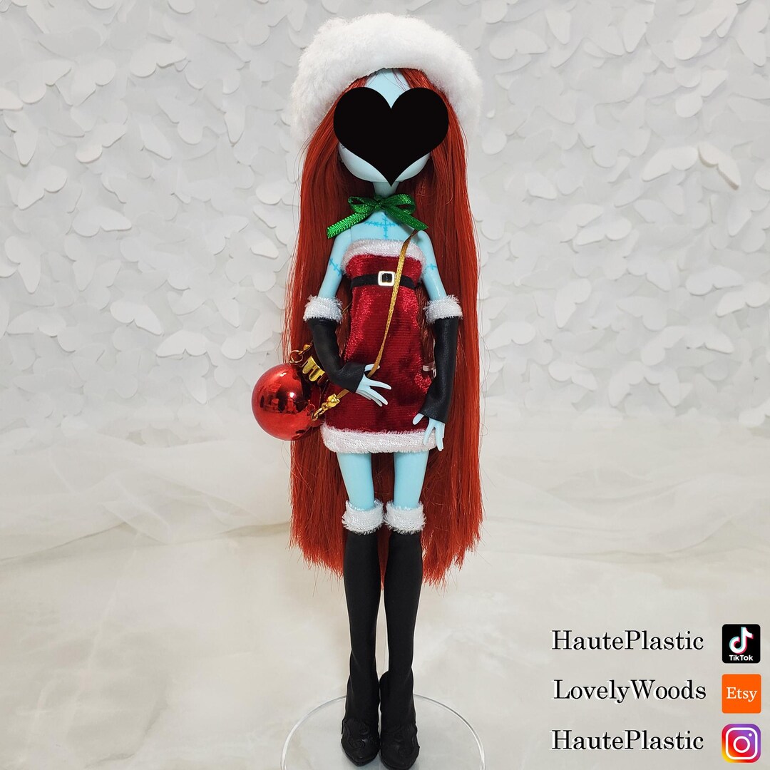 Sally Clause Doll Outfit: Santa Monster Witch Costume - Etsy