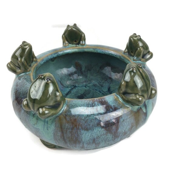 Frog Planter - Etsy