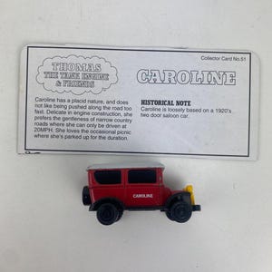 Thomas the Train Tank Engine and Friends ERTL Caroline Car #4006 1997 ...