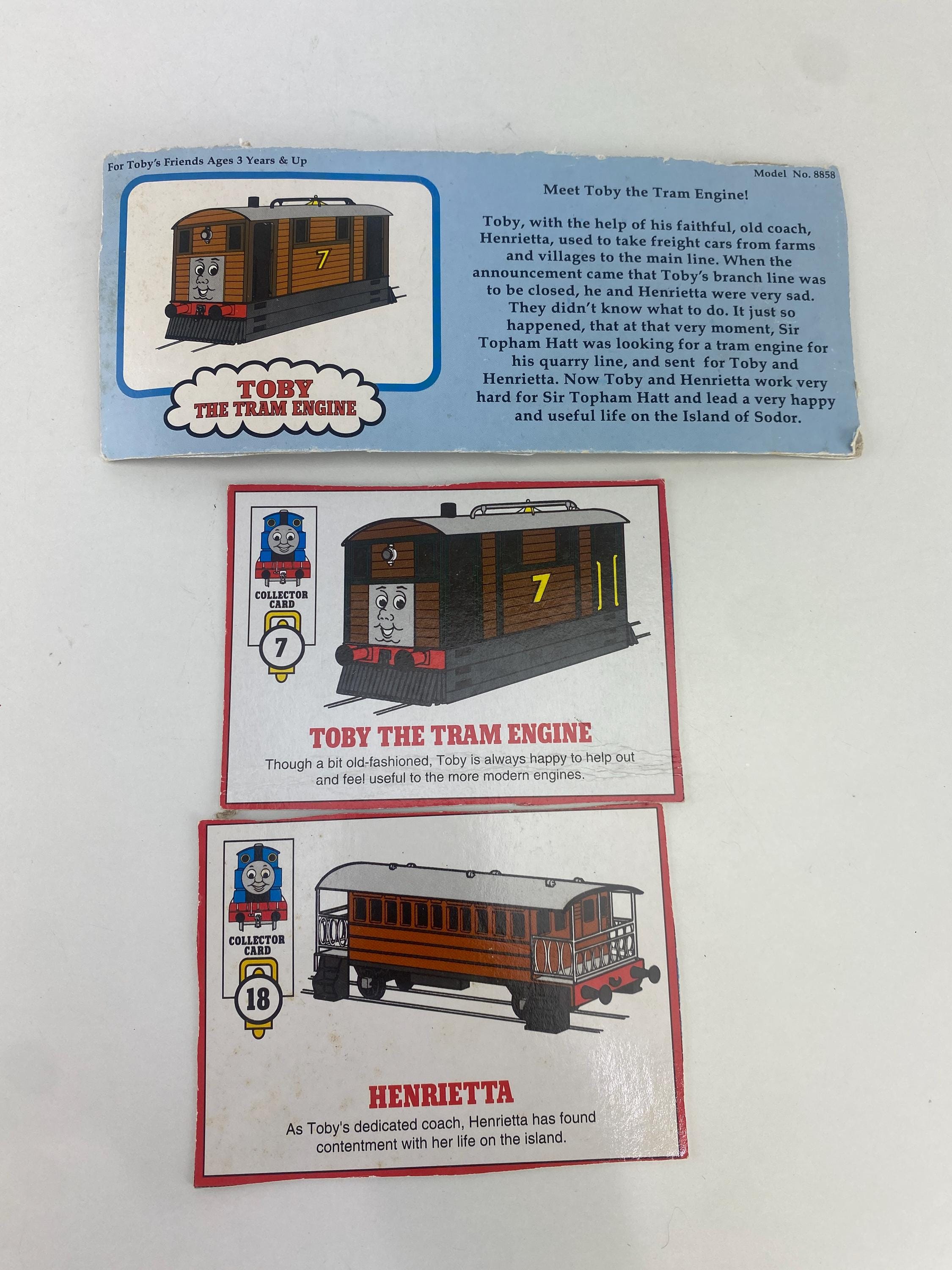 ERTL Thomas the Tank Engine and Friends Toby the Tram Engine 1012 1989 ...
