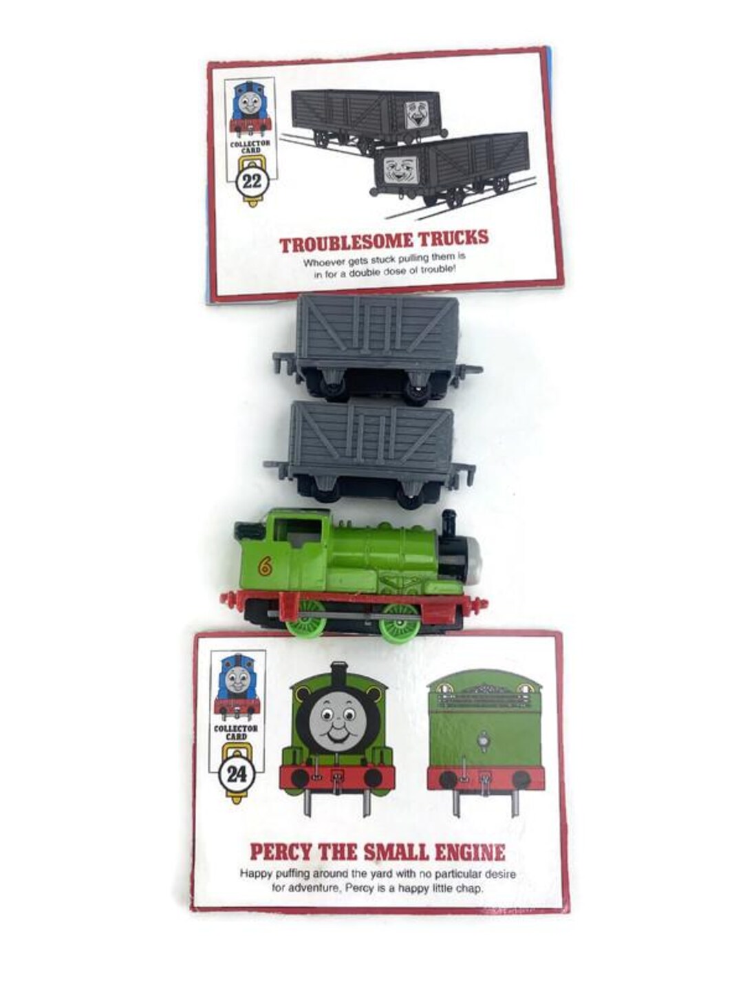 ERTL Thomas the Train Tank Engine Friends Percy the Small Engine #1022 ...