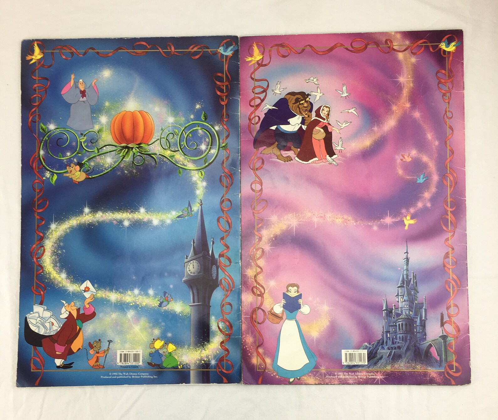 The Walt Disney Princess Treasure Chest Book Set of 4 Sleeping - Etsy