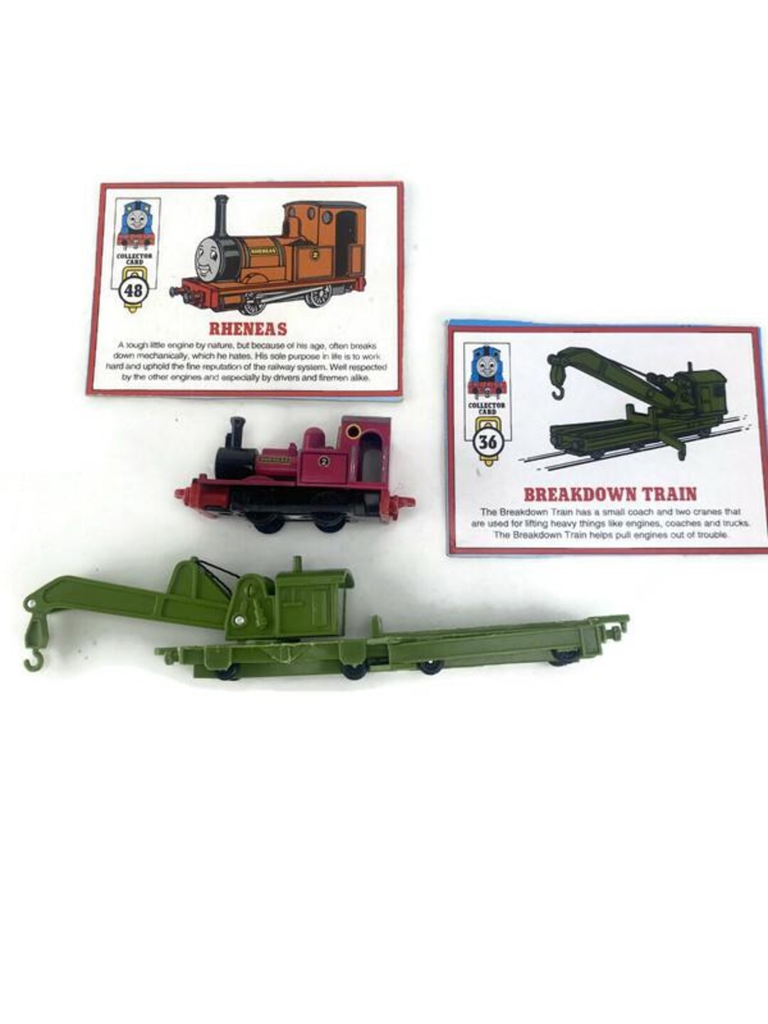 ERTL Thomas the Train Tank Engine and Friends Rheneas #4104 1998 ...